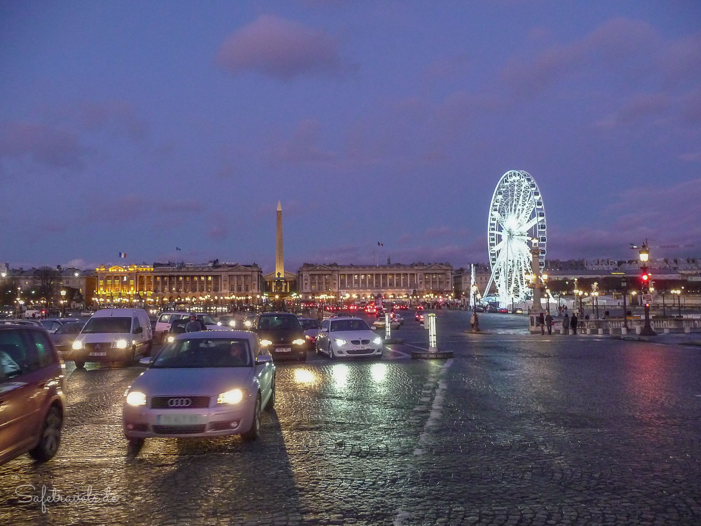 Paris Mit Auto Fahren