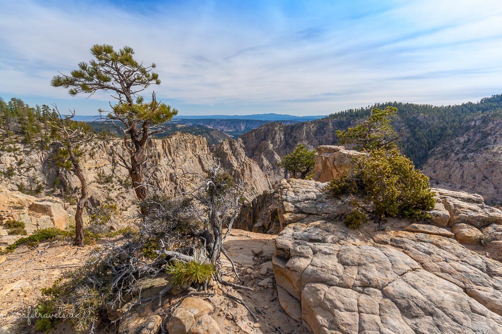 Hell's Backbone Road - Scenic Road bei Escalante, Utah